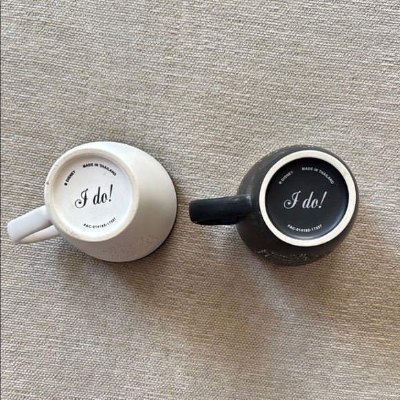 Disney | Dining | Disney Mr And Mrs Black And White Mug Set | Poshmark